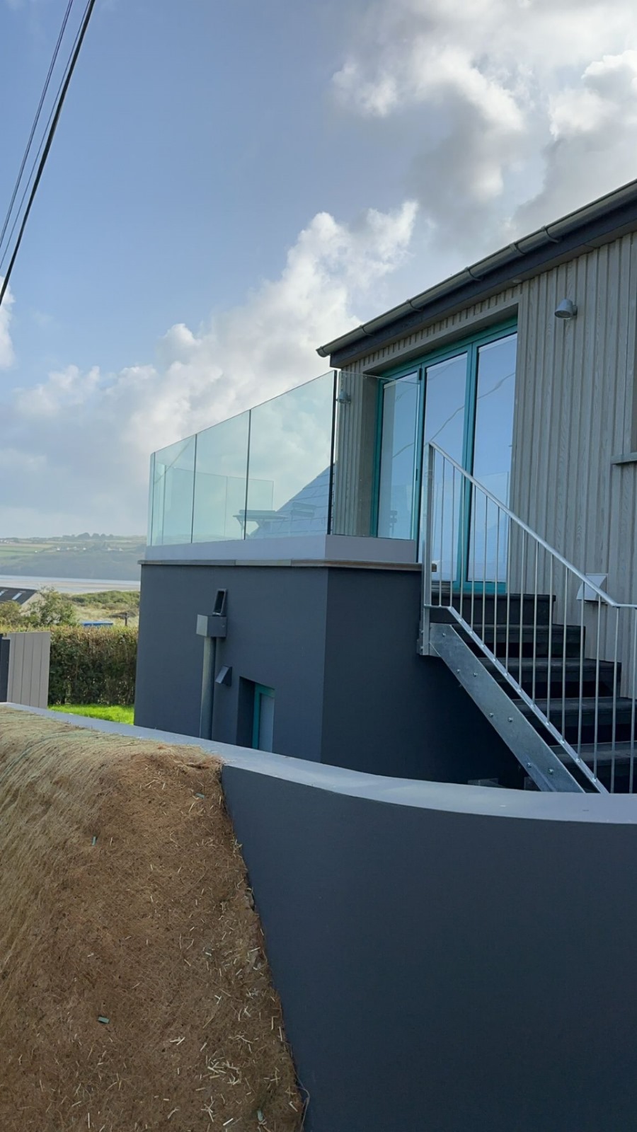 Frameless Glass Balustrade Installation in West Wales - Glass ...